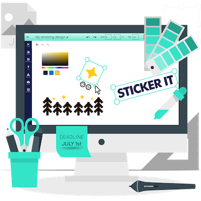 Beautiful Custom Stickers And Labels - UK Made | Sticker it